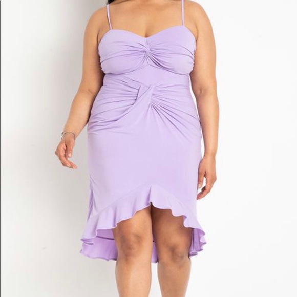 Eloquii | Dresses | Lilac Spaghetti Strap Dress | Poshmark